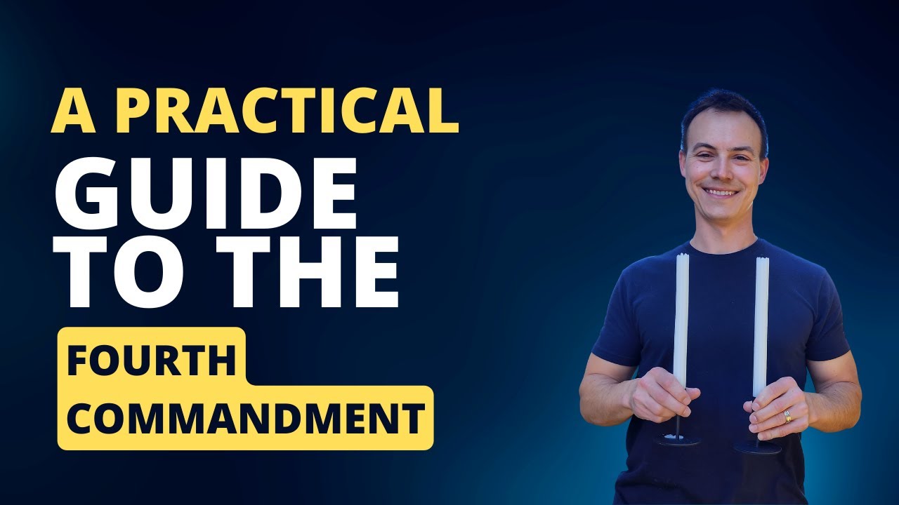 HOW to Keep the Sabbath Holy: A Practical Guide - YouTube