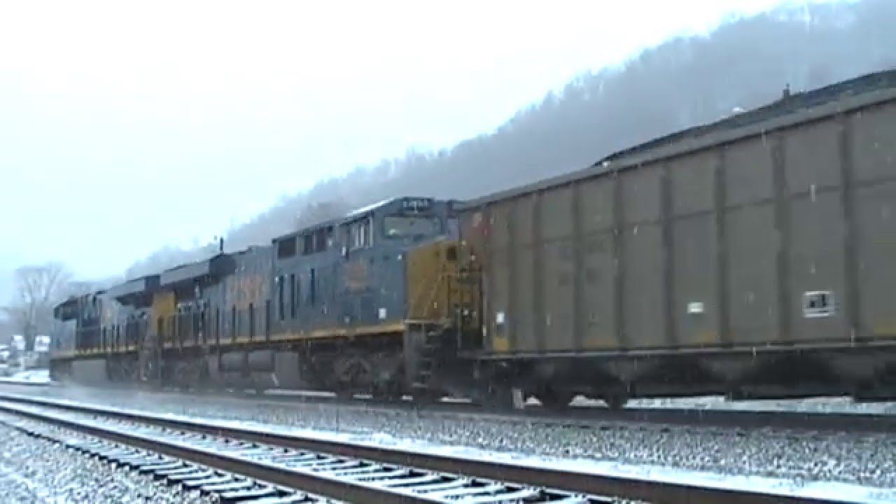 Distributed Power Test Train On The Kanawha Subdivision - YouTube