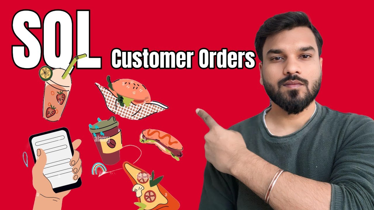 SQL Customer Order Problem - YouTube