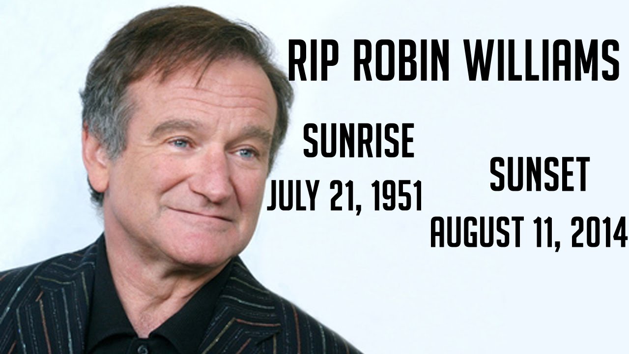 RIP ROBIN WILLIAMS - YouTube