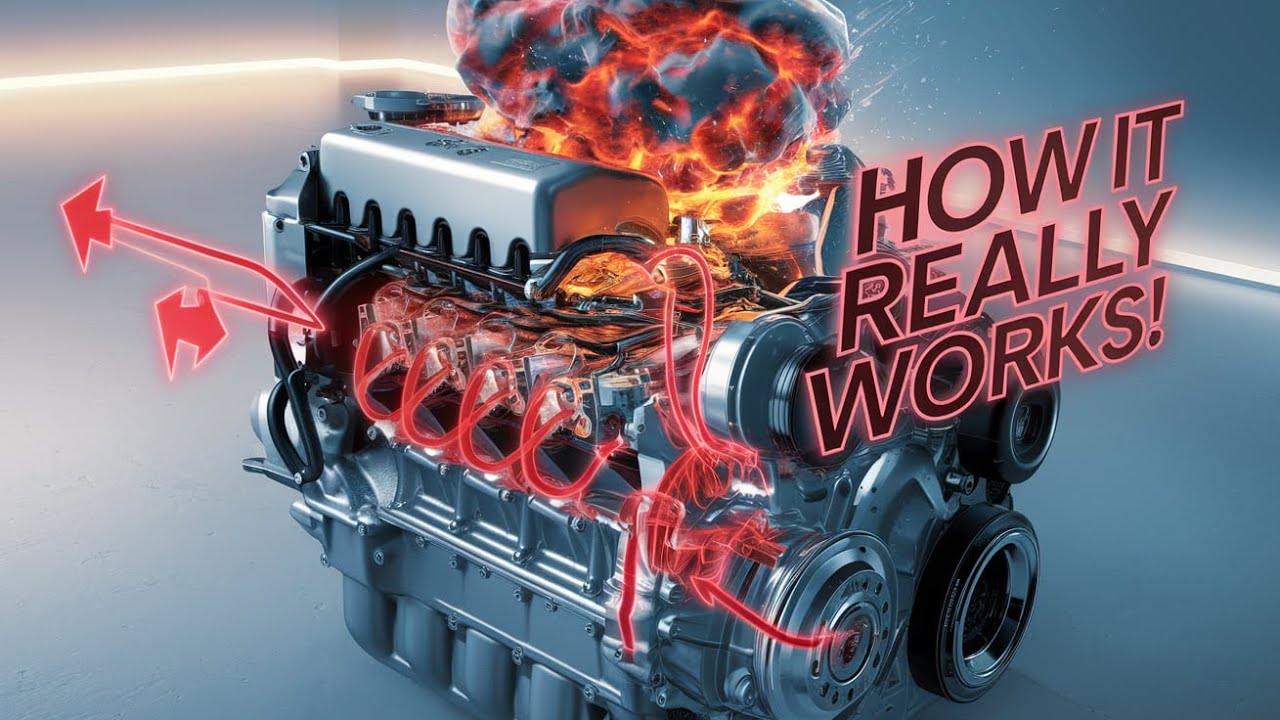 How car engine works - YouTube