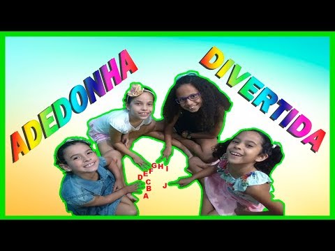 BRINCANDO DE ADEDONHA DE FORMA DIVERTIDA