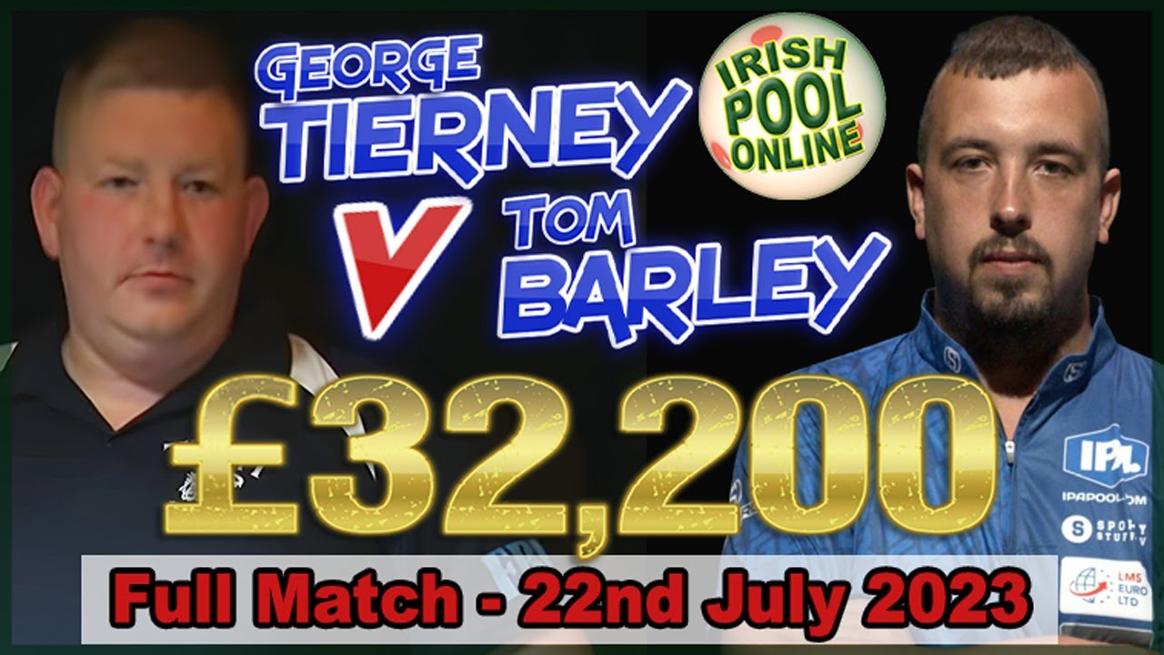 George Tierney V Tom Barley - £32,200 Blackball Rules Money Match ...