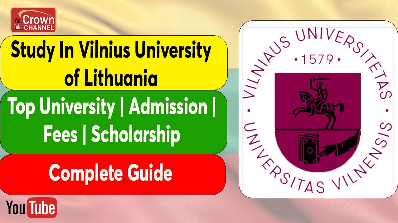 Study in Lithuania's Top University 2025| Vilnius University of ...