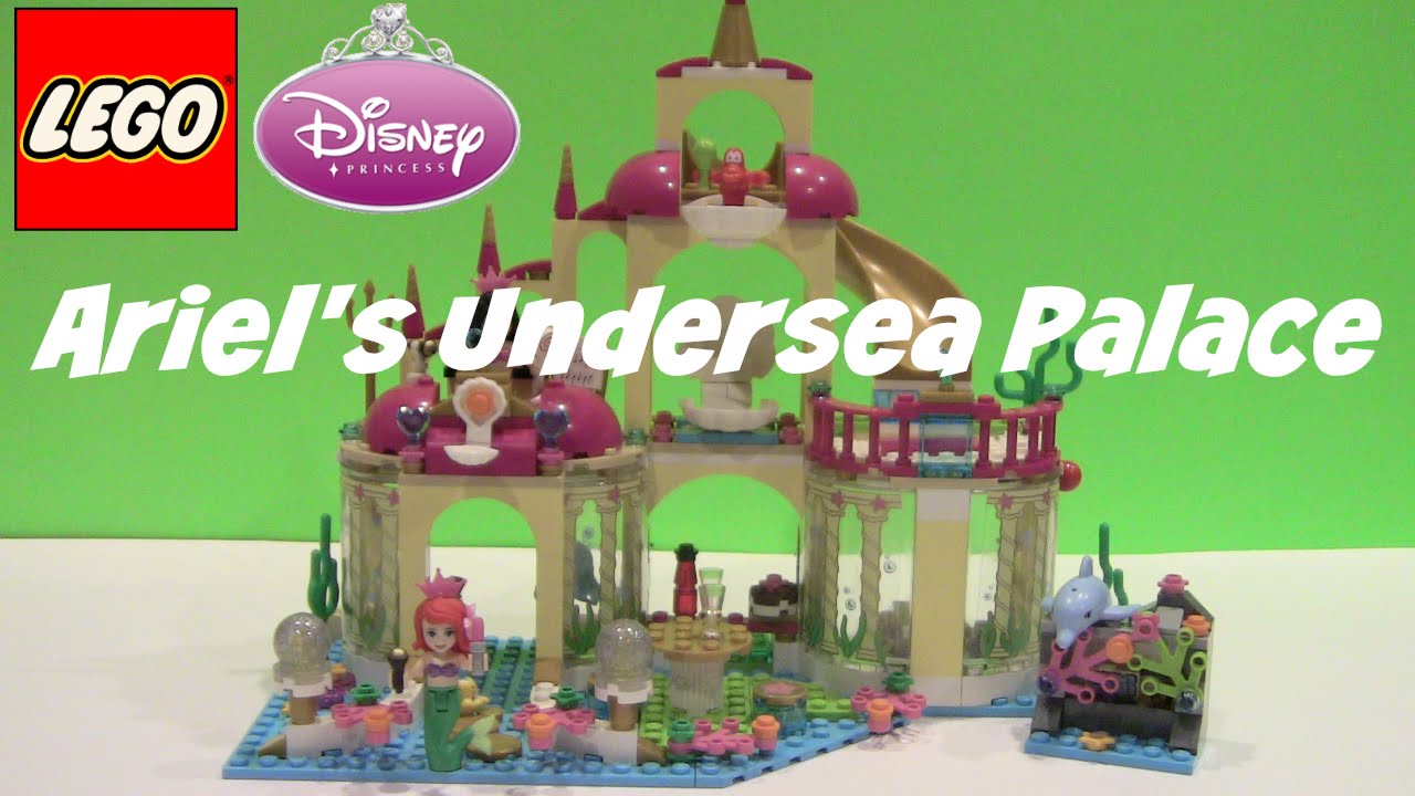 LEGO Disney Princess Ariel's Undersea Palace Review 41063 Princesa de ...