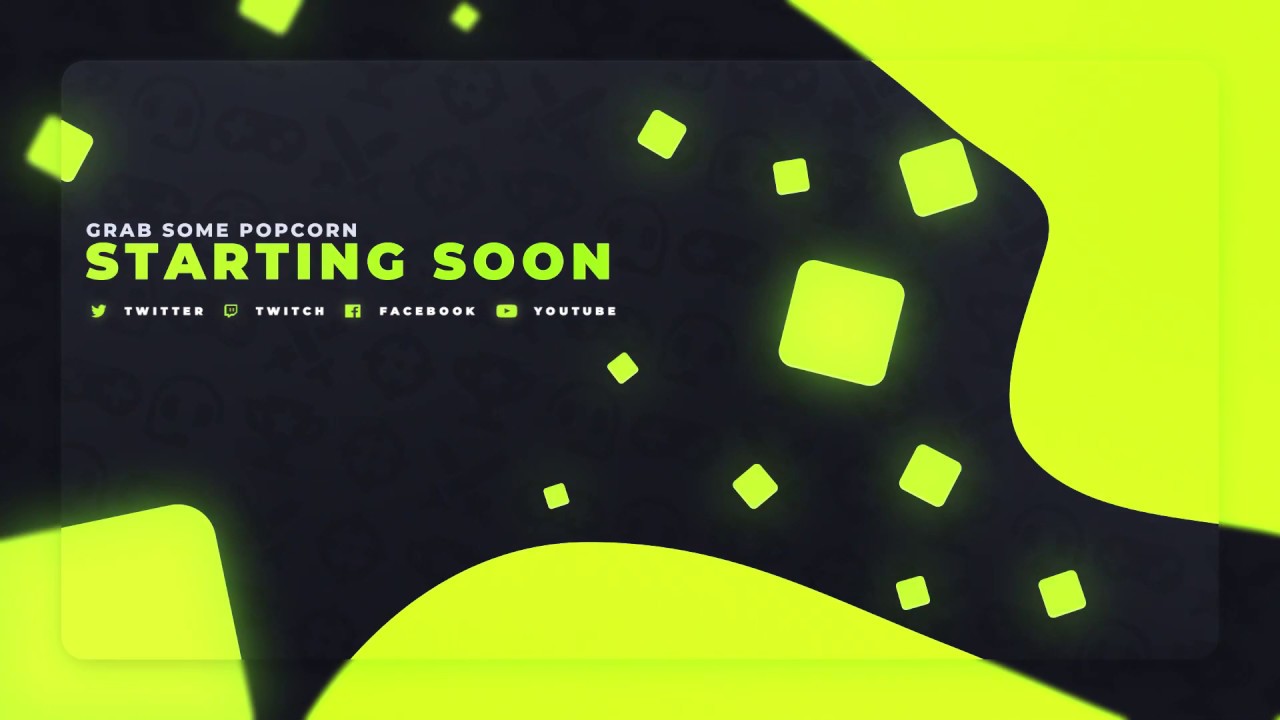 Pixel Storm Animated Stream Package - YouTube