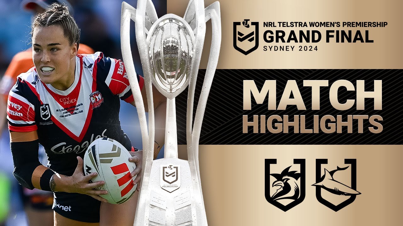 NRLW 2024 | Roosters v Sharks | Match Highlights - YouTube