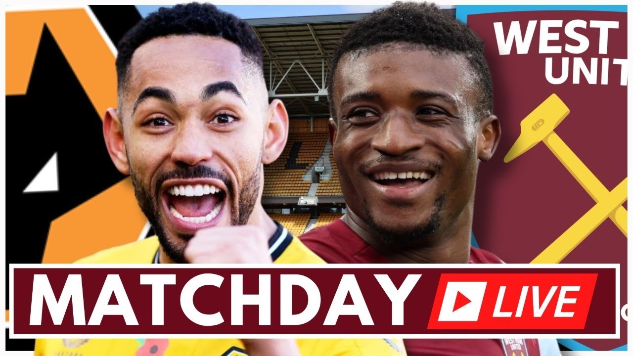 WOLVES 1-2 WEST HAM | MATCHDAY LIVE | PREMIER LEAGUE - YouTube
