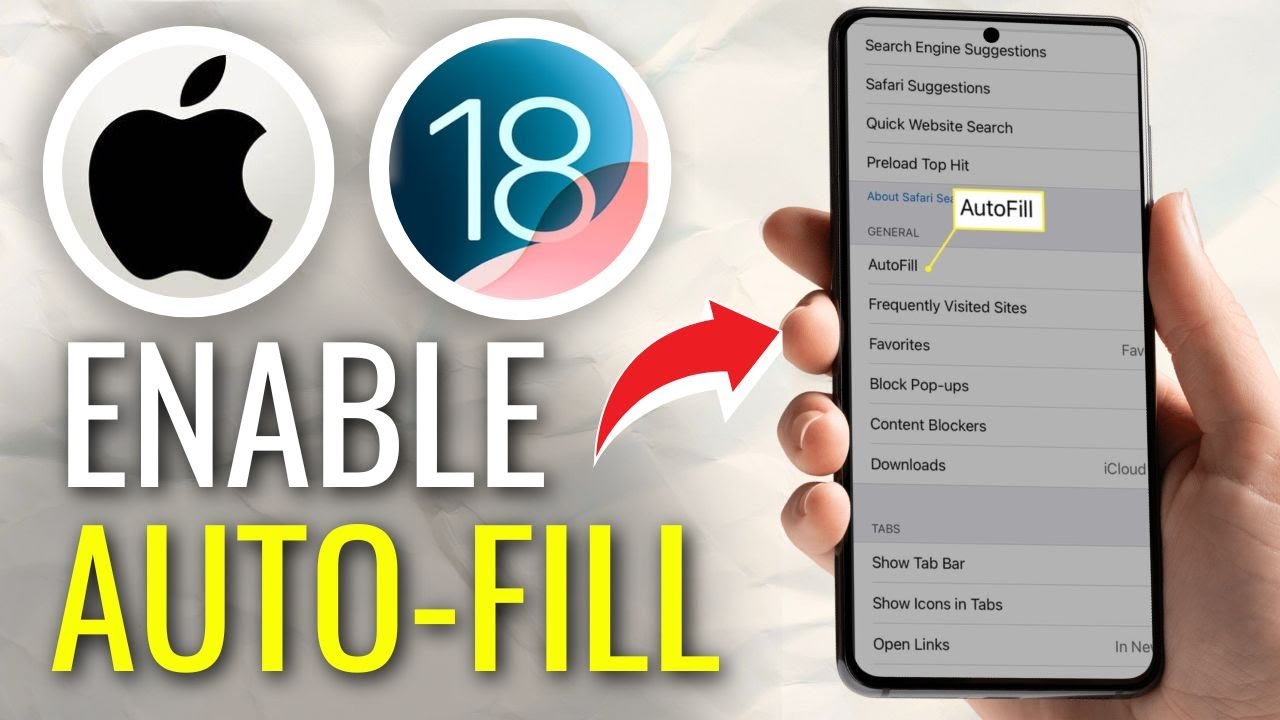 How to Enable Auto-Fill for Messages on iOS 18 - Full Guide - YouTube