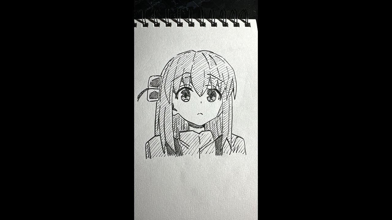 How To Draw Hitori Gotoh l Drawing Bocchi the Rock l Easy Drawing - YouTube