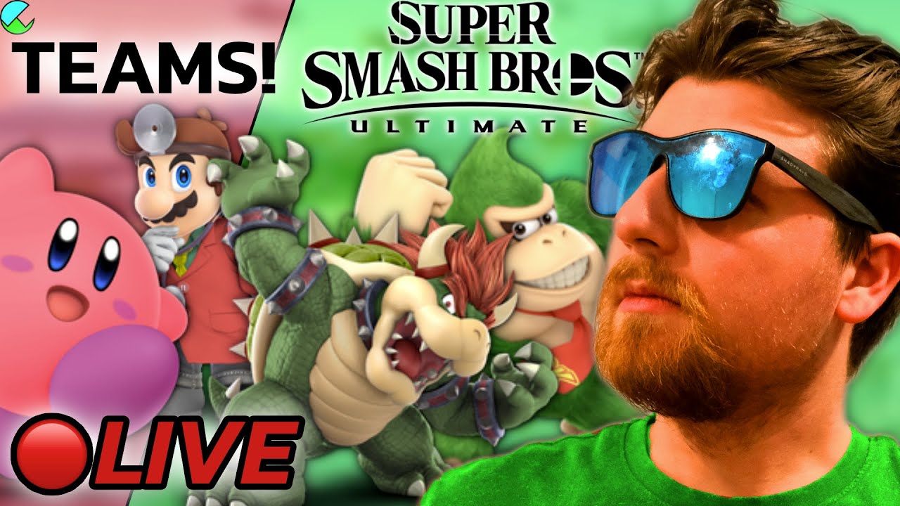 🔴LIVE Smash Ultimate TEAM BATTLES!! (play with me and say hi!) - YouTube