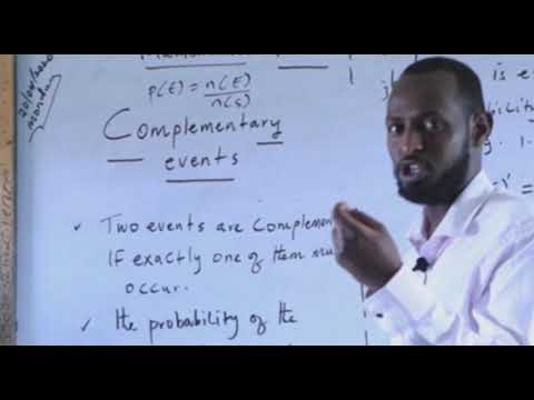 Maths Form 3 Lesson 2 Probabilty Macalin Hamse Hayd - YouTube