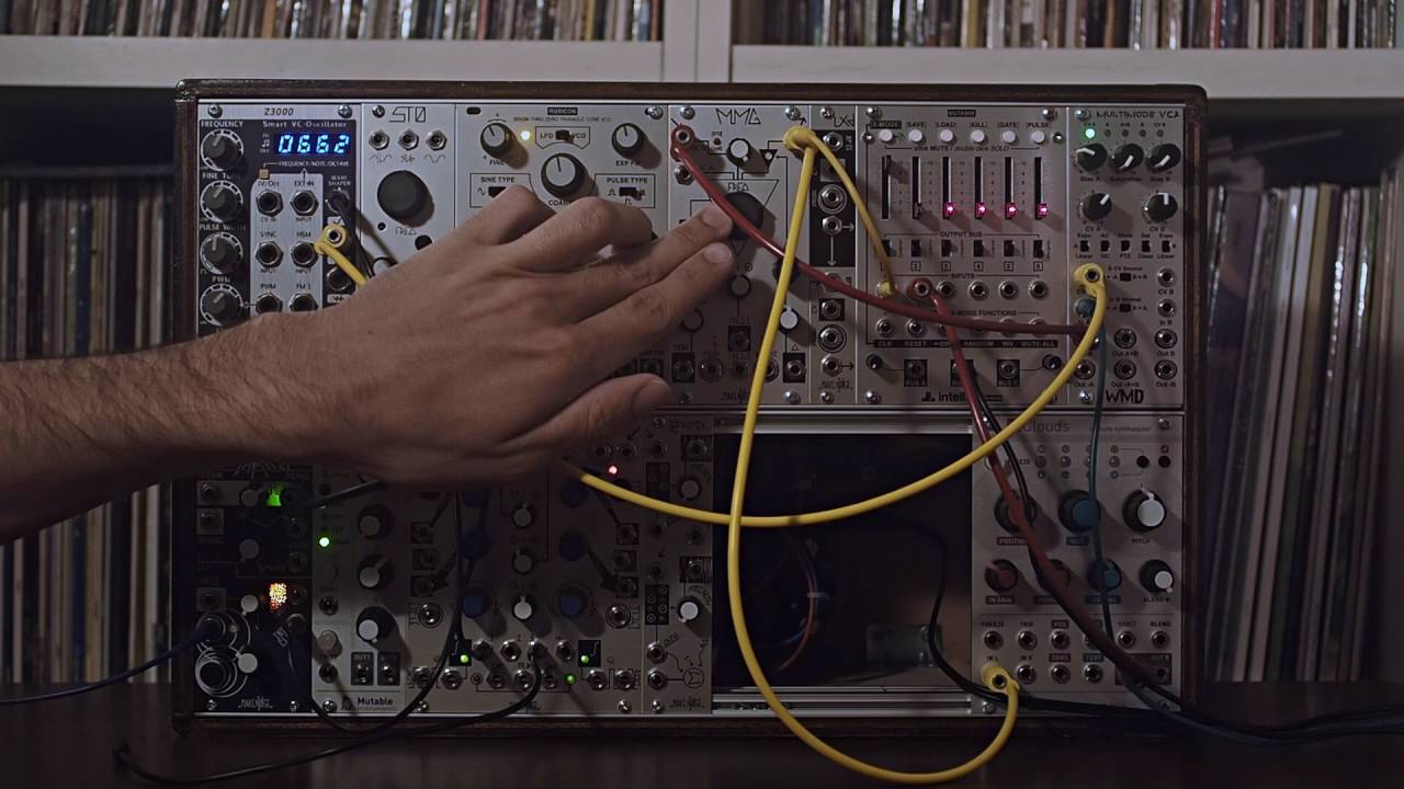 Amplitude Modulation with guitar and modular synthesizer - YouTube