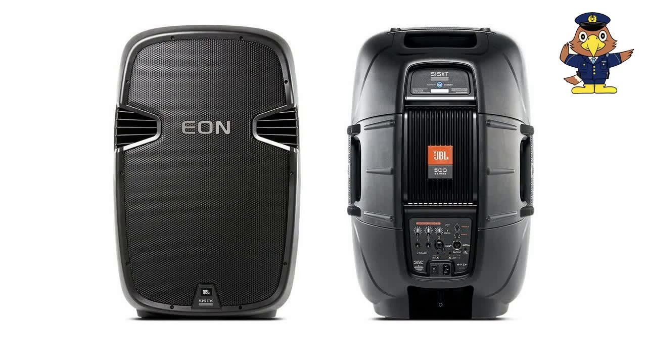 JBL EON 515XT Lightweight 2 Way 15 625W Self Powered Speaker (Each ...