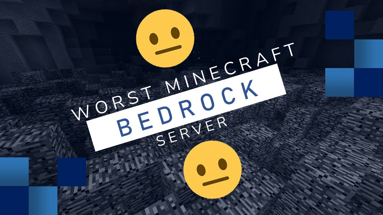 THE WORST MINECRAFT SERVER ON BEDROCK - YouTube