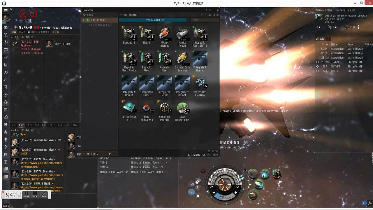 Eve Online solo PVP - Sabre. 2 Relic hunter kills in 2 minutes - YouTube