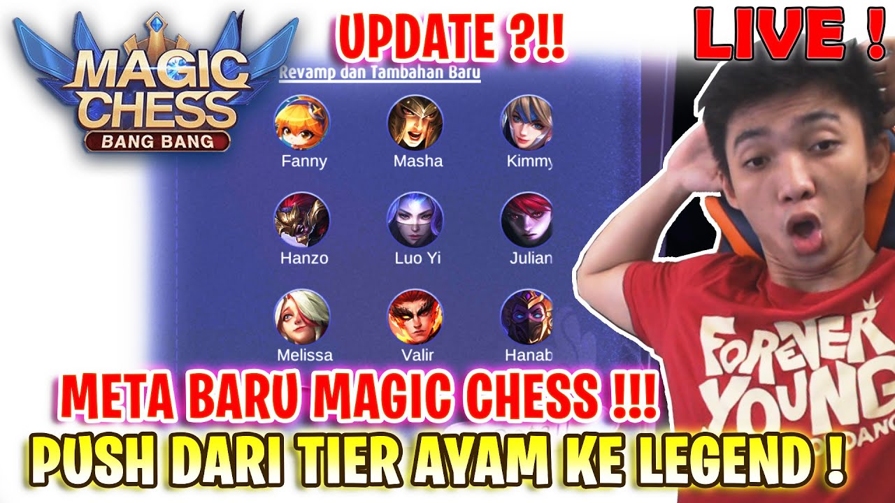 🔴[LIVE] NEW META MAGIC CHESS ! | MAGIC CHESS Indonesia ! - YouTube