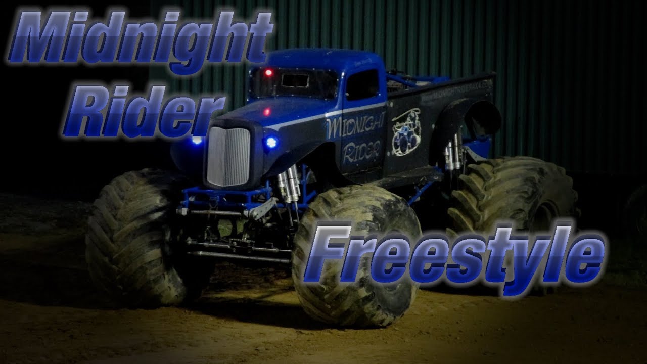Monster Trucks Gaithersburg Midnight Rider Freestyle Wednesday - YouTube