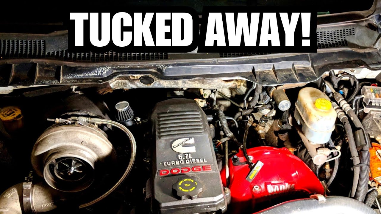 Cleaning Up 4th Gen 6.7 Cummins Engine Compartment! - YouTube