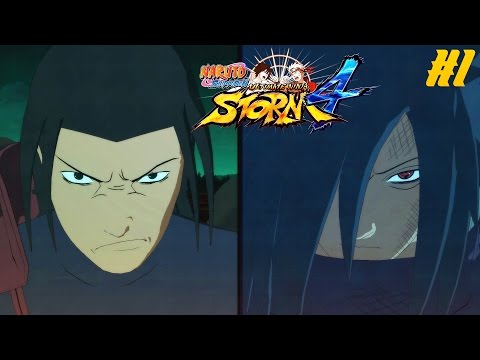 Naruto Ultimate Ninja Storm 4 Story Mode - Hashirama vs. Madara