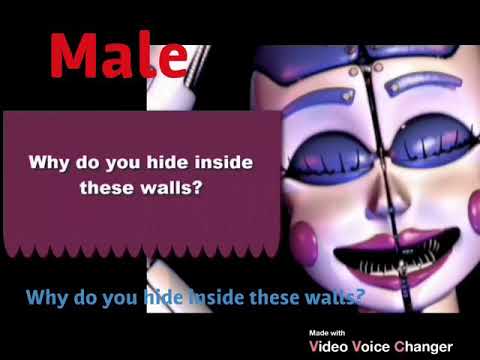 FNaF/UCN Ballora Voice Male, Female, and Reverse!