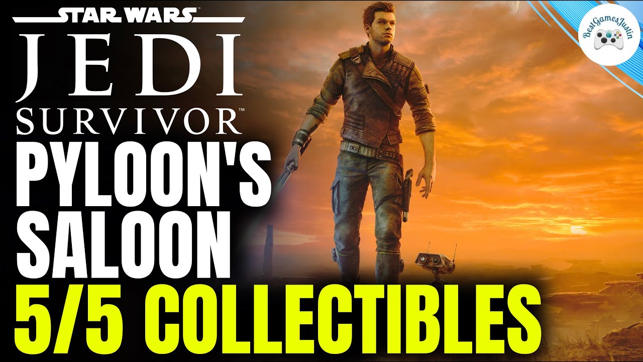 All 5/5 Pyloon's Saloon Collectibles | Star Wars Jedi:Survivor - YouTube