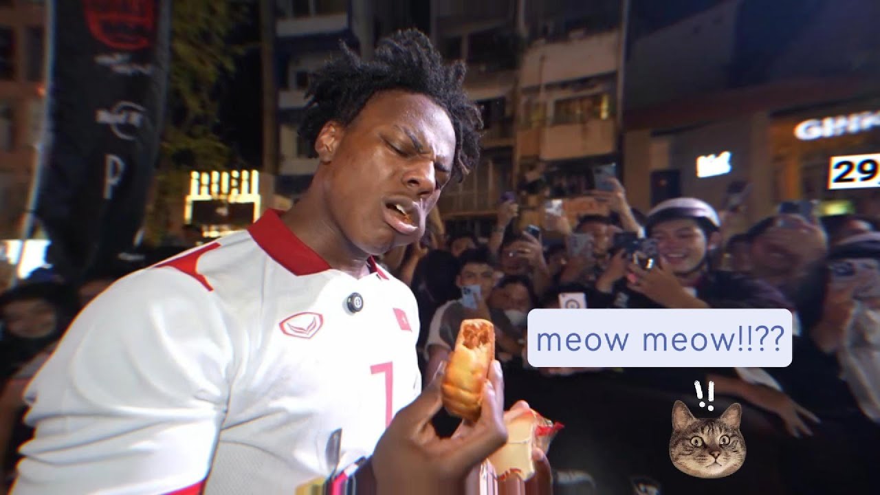 Ishowspeed got pranked thinking he was eating CAT ..🤣 - YouTube