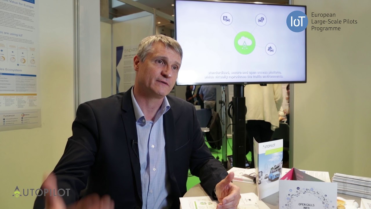 IoT Large Scale Pilots Programme Automated and connected driving - YouTube