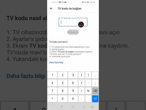 TV kodu ile nasıl bağlanılır