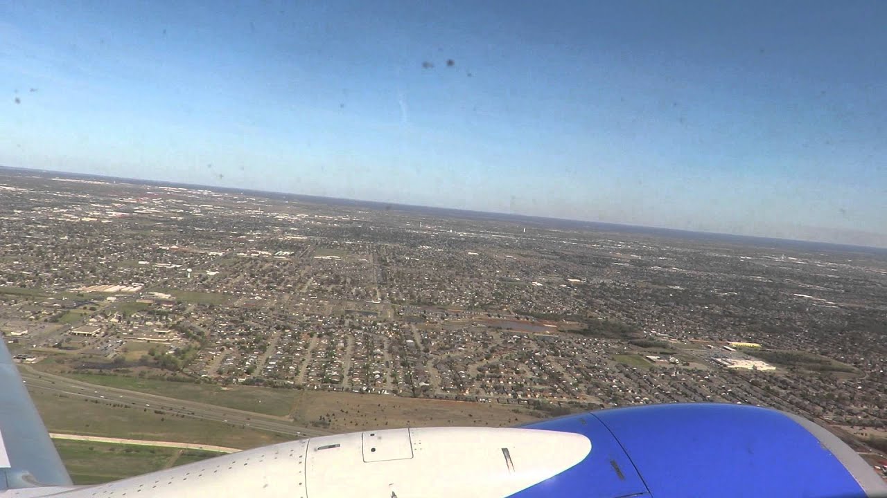 Southwest Airlines takeoff from Will Rogers World Airport (OKC) to ...