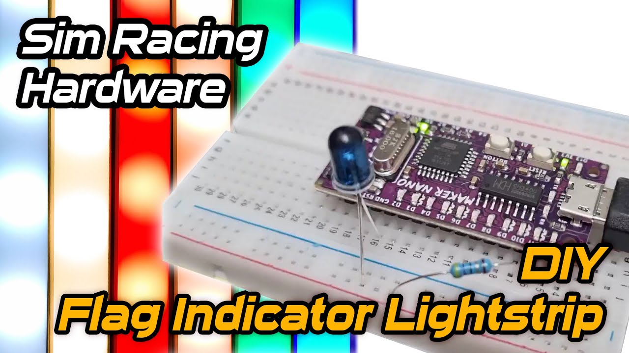 Sim Racing Hardware - DIY Budget Flag Light Setup - YouTube
