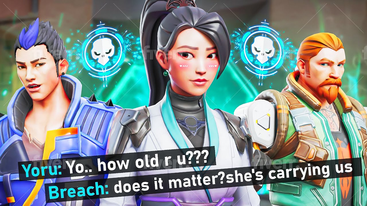 Sage and Teammates' hilarious Valorant gameplay - You'll be laughing ...