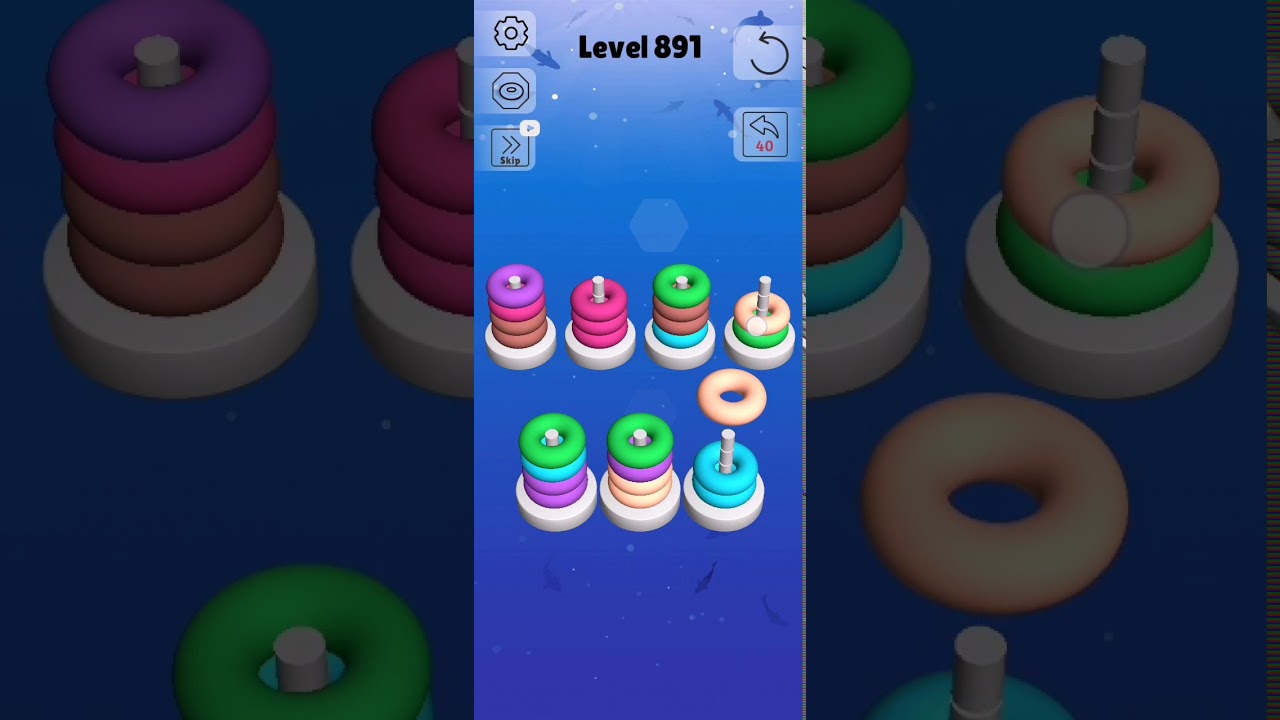 Sort Stack Level 891 892 893 894 895 896 897 898 899 900 WalkThrough Solution - YouTube