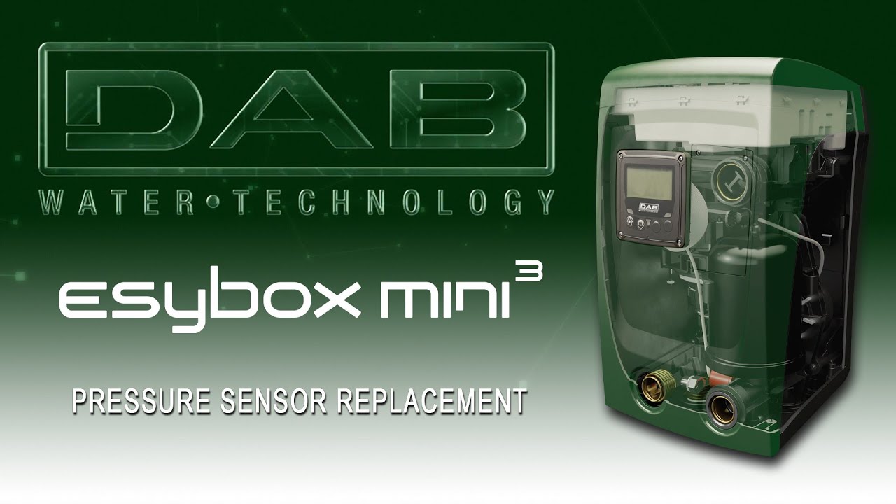 How to replace the Pressure Sensor on the DAB EsyBox Mini 3 - YouTube