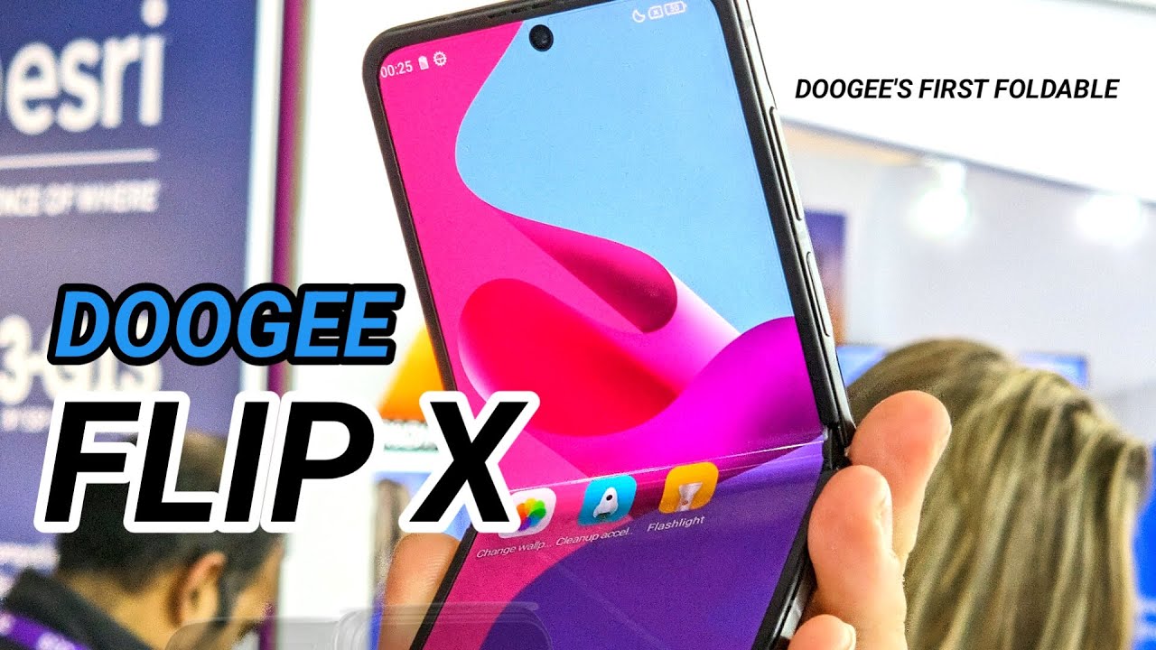 Doogee Flip X - Doogee's First Foldable Smartphone - YouTube