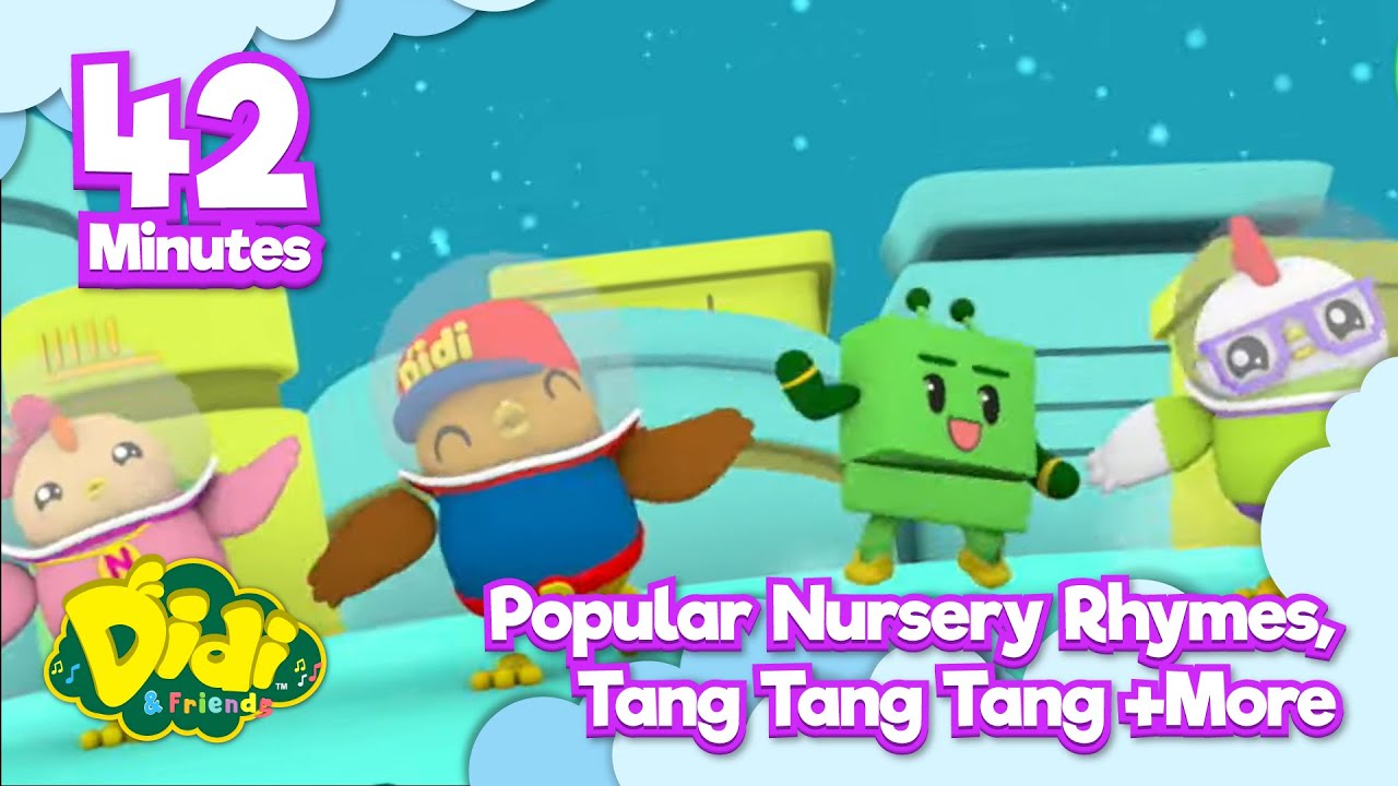 Popular Nursery Rhymes | Tang Tang Tang and Many More | Didi & Friends ...
