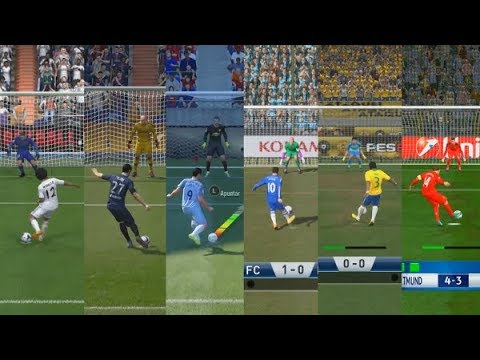 Penalty Shootout Evolution FIFA Vs PES | NEXT GEN | From FIFA & PES 14 to 18