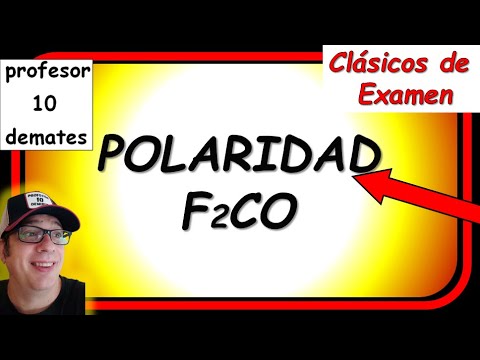 Polaridad F2CO Geometría molecular Química - YouTube