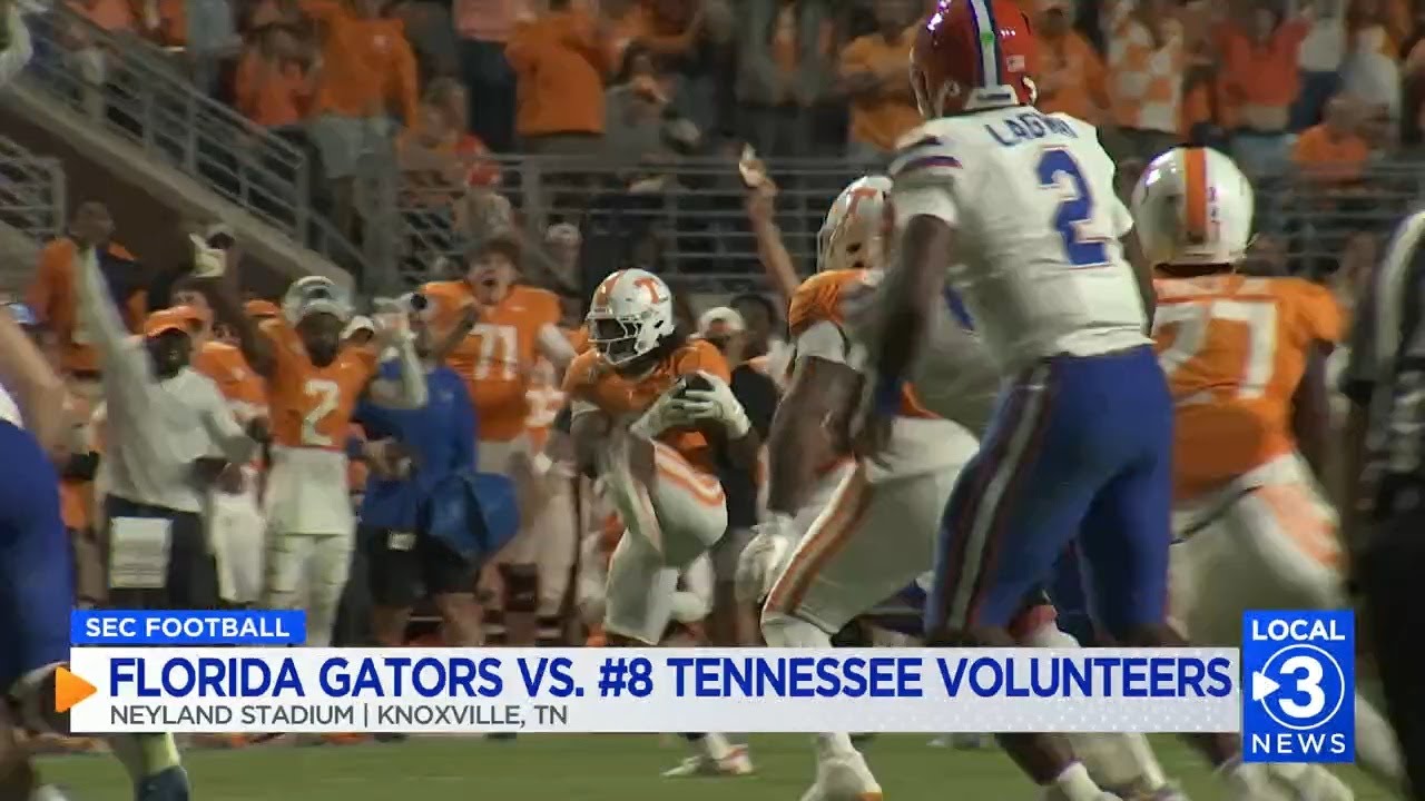 #8 Tennessee Volunteers outlast rival Florida Gators in OT for 23-17 ...