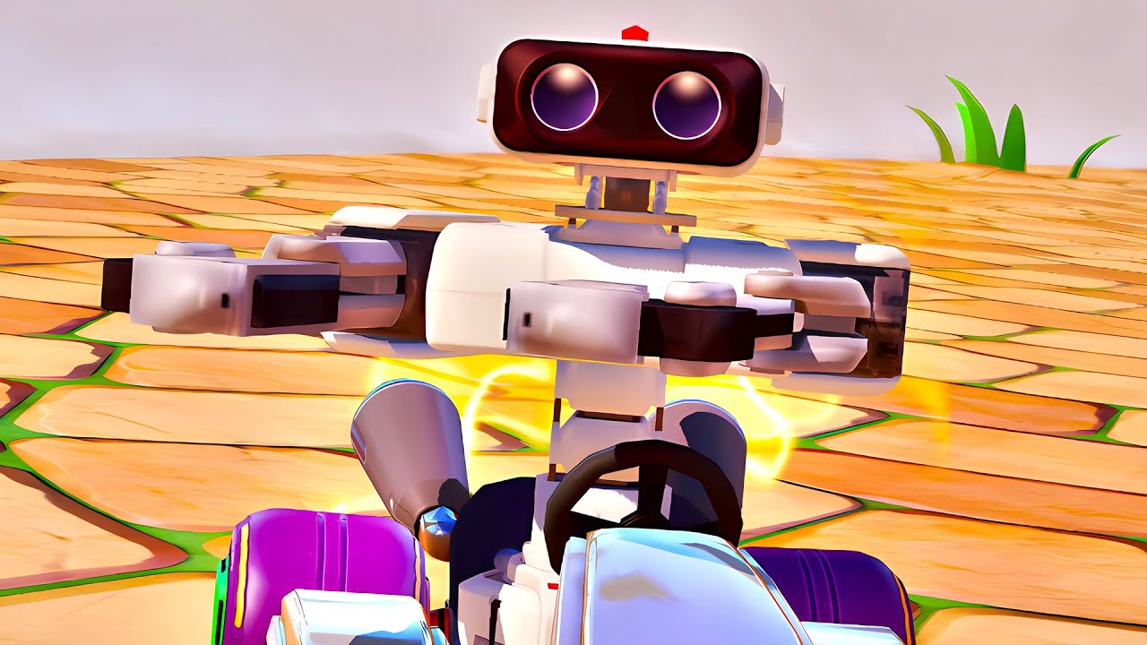 R.O.B in Mario Kart 8 Deluxe! - YouTube