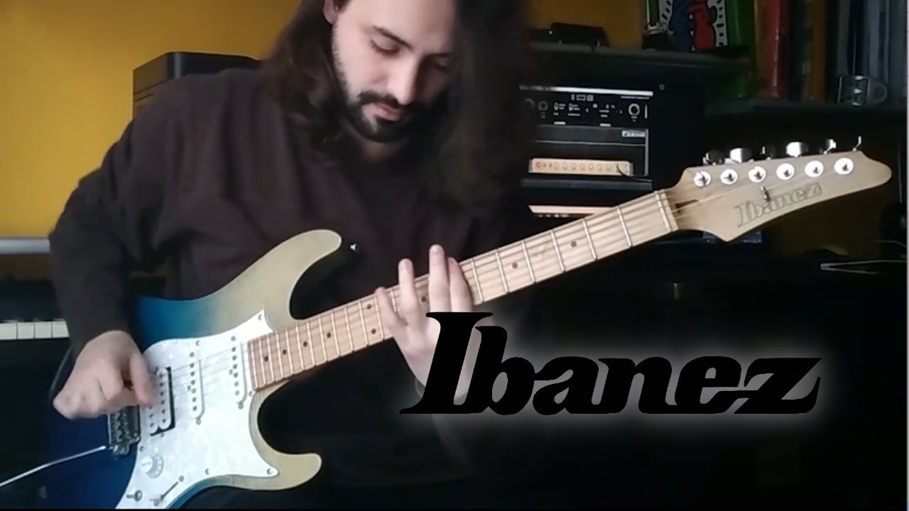 Ibanez AZ224F | Modern Metal Riffs - YouTube