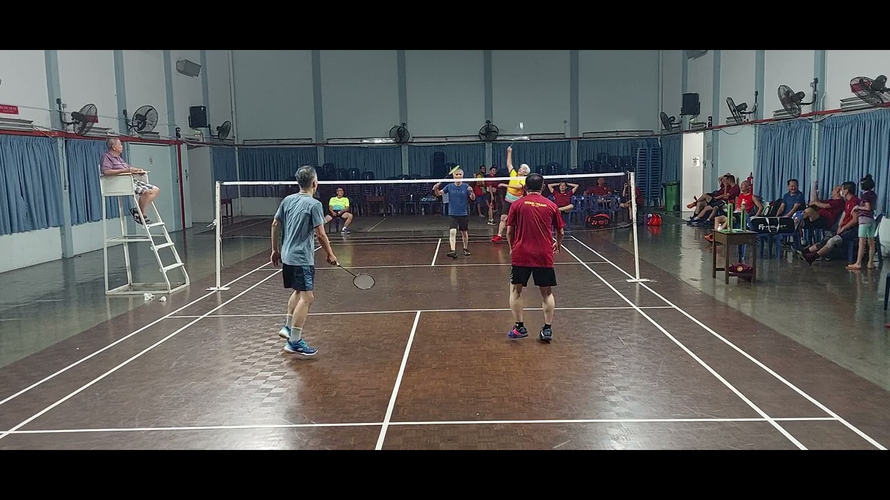 Chye/Chooi vs Adrian& partner. Friendly match - YouTube