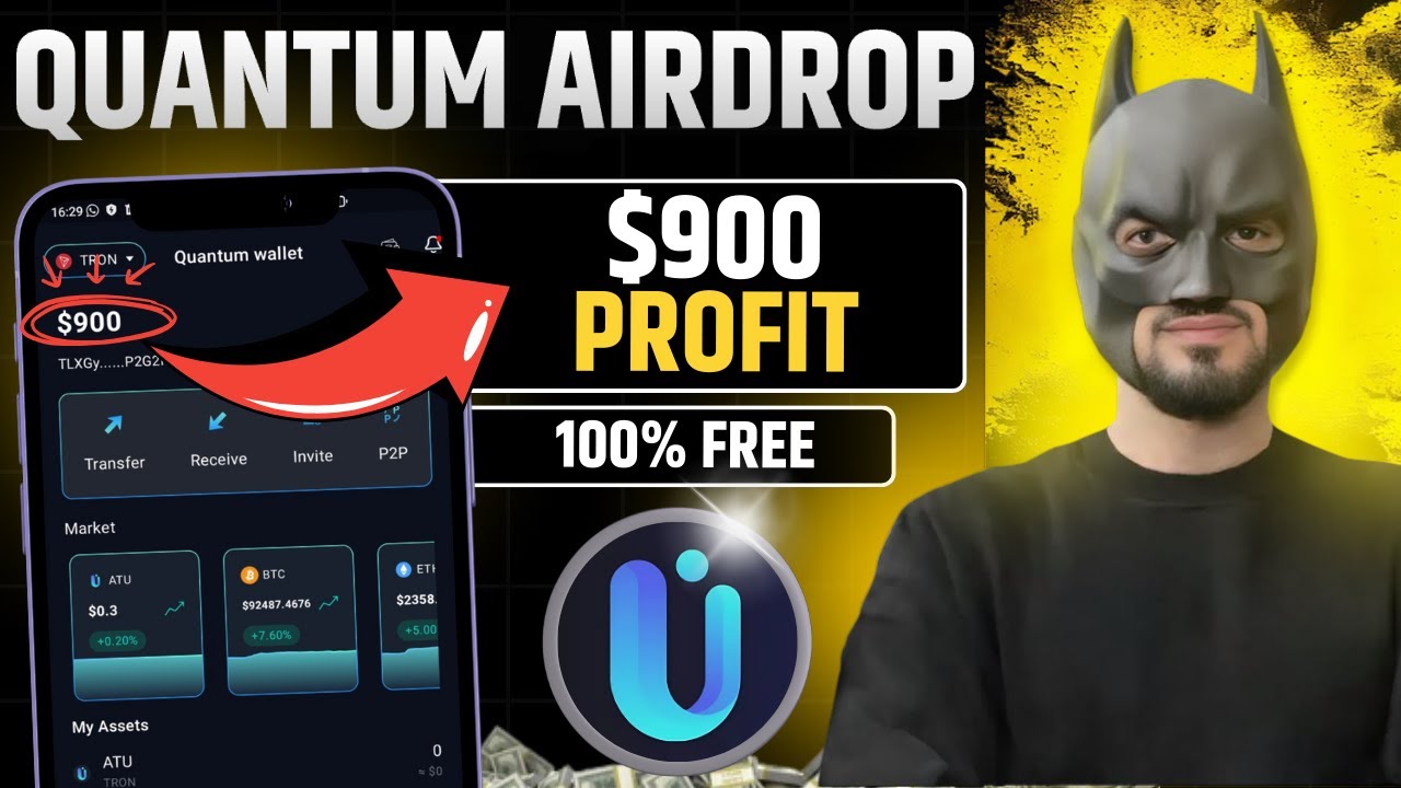Quantum Wallet Airdrop 🪂 | Free Crypto Airdrop - YouTube
