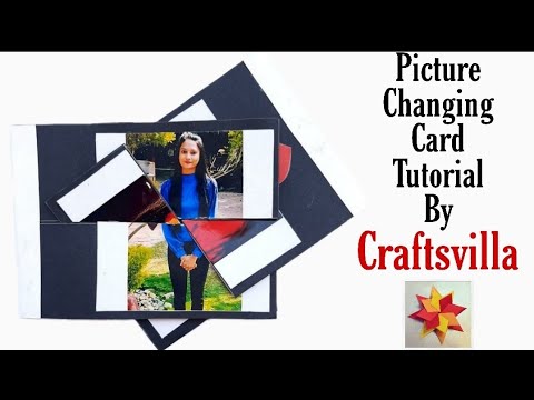 Picture Changing Card Tutorial | DIY Magic Card Idea - YouTube