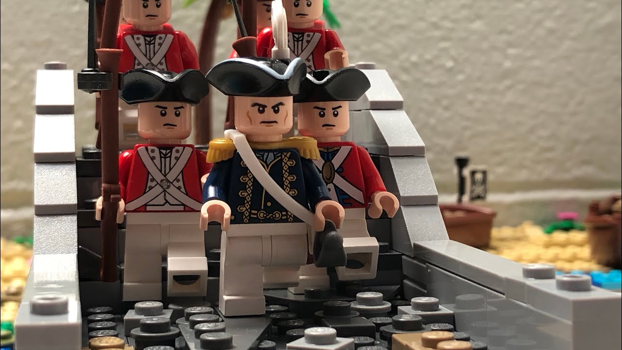 LEGO Pirates of the Caribbean Moc | Building Port Royal | The Stone ...