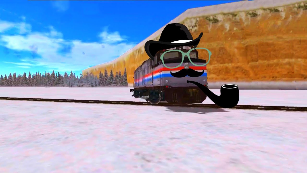 BREAKING LOGIC MOMENT | AMTRAK EMD F40PH 374 | TRAIN AND RAIL YARD ...