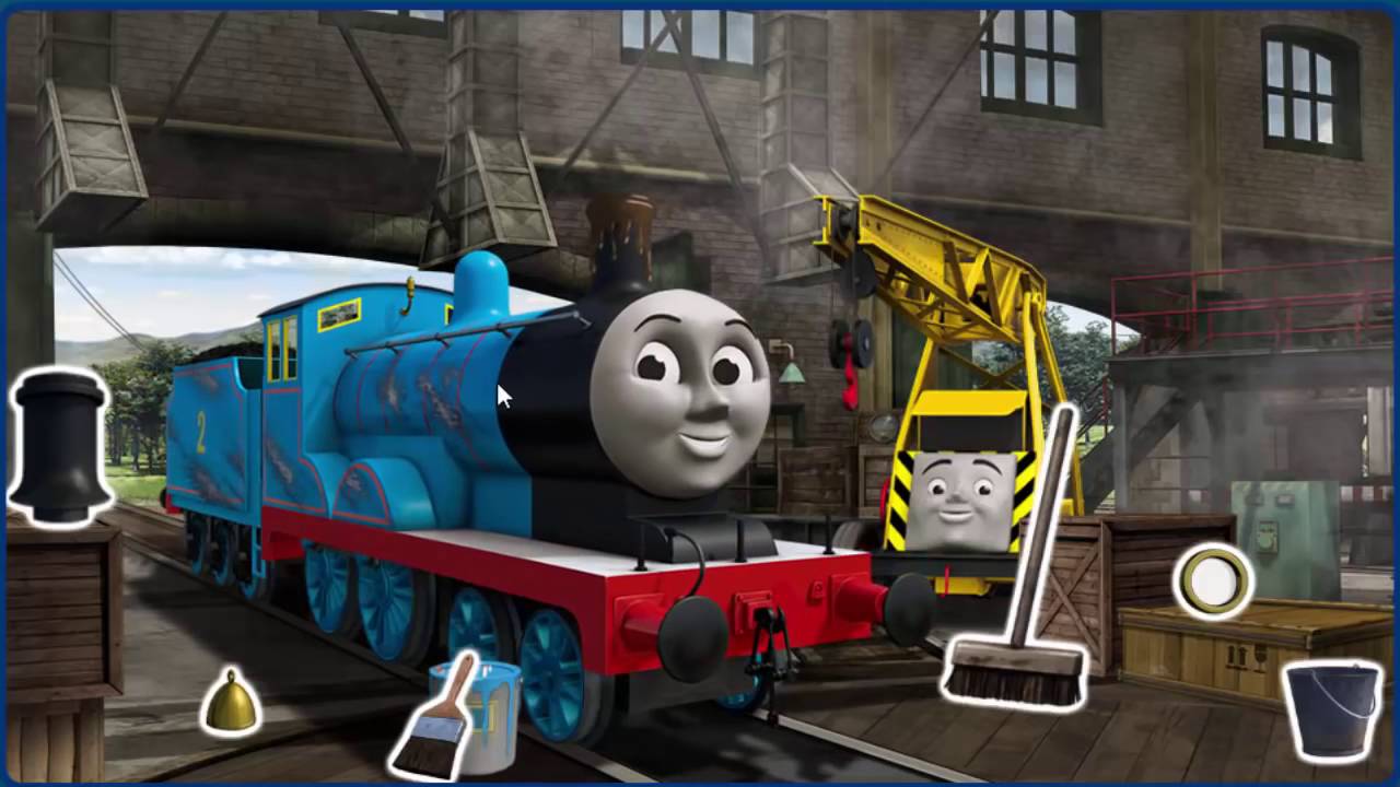 Thomas and Friends Engine Repair Game Episode Thomas the Train Gameplay ...