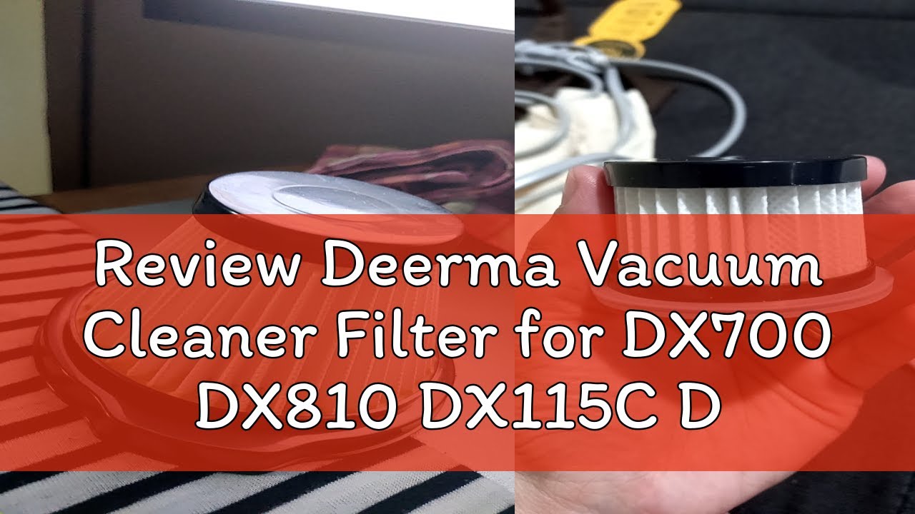 Review Deerma Vacuum Cleaner Filter for DX700 DX810 DX115C DX118C DX300 ...