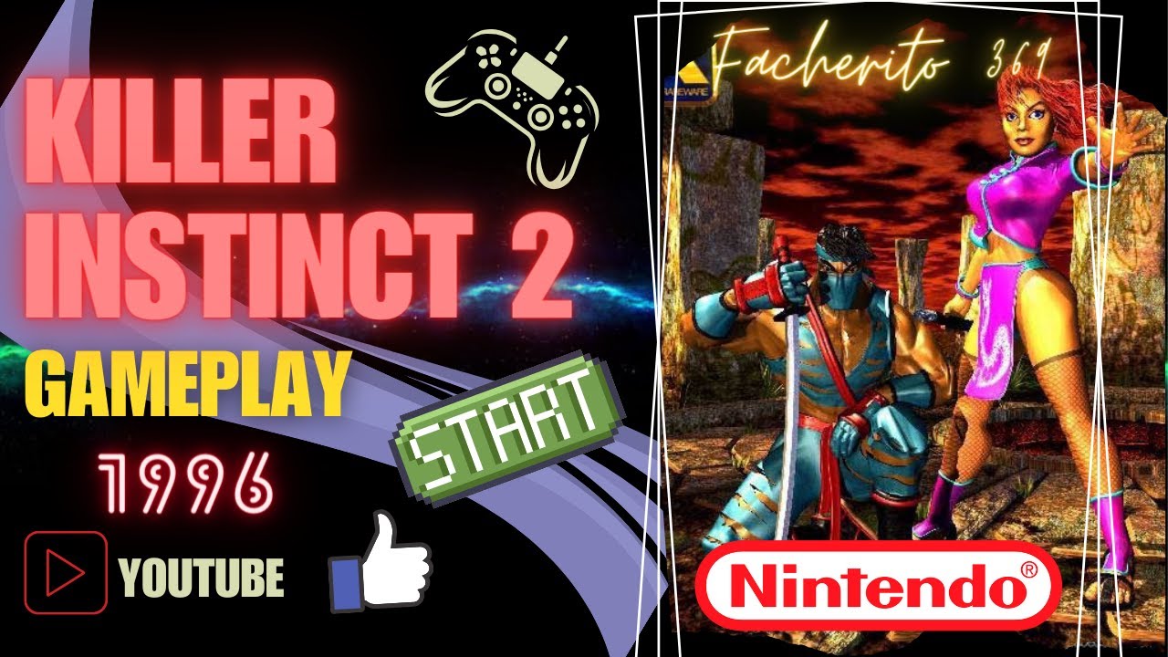 😎GAMEPLAY DEL VIDEO JUEGO RETRO KILLER INSTINCT 2 DEL AÑO 1996 ! - YouTube