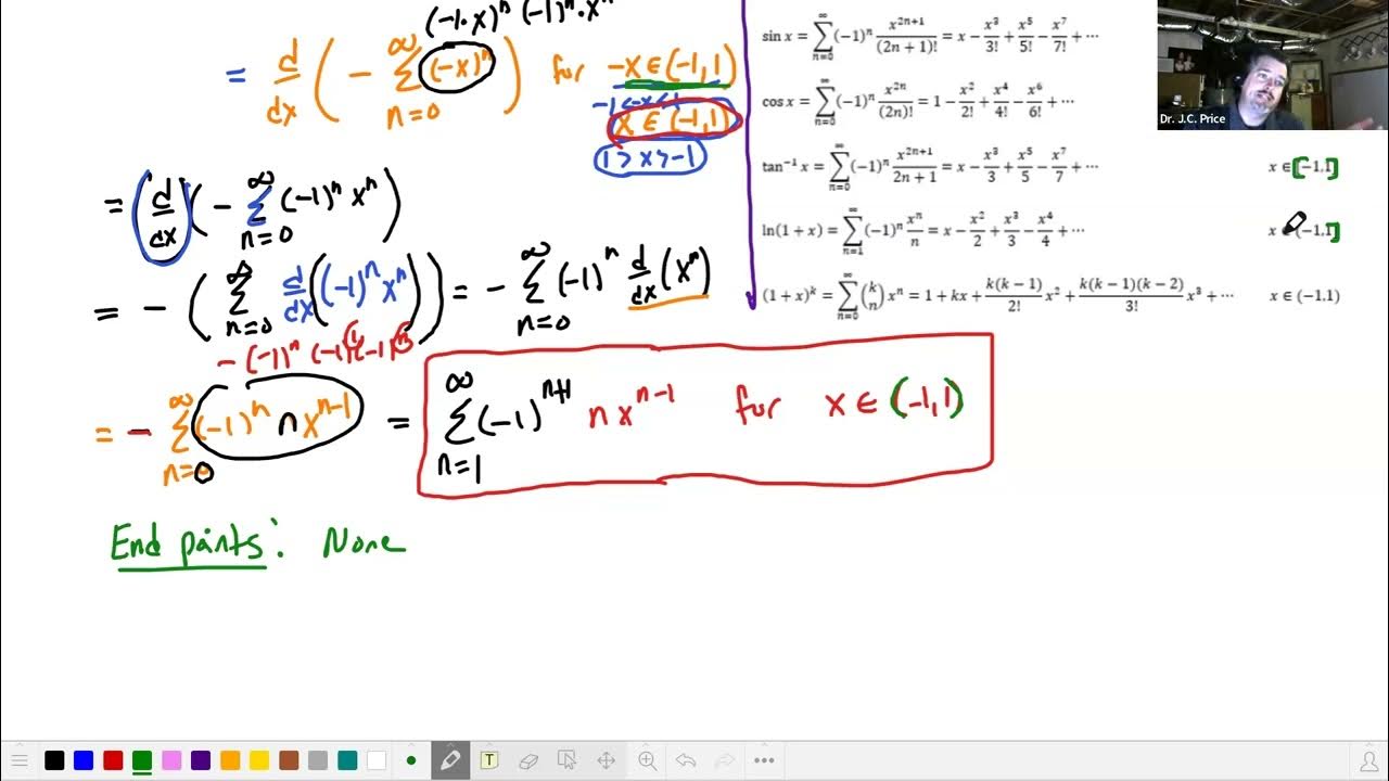 3 Finding Taylor Series III - Differentiation and Integration - YouTube